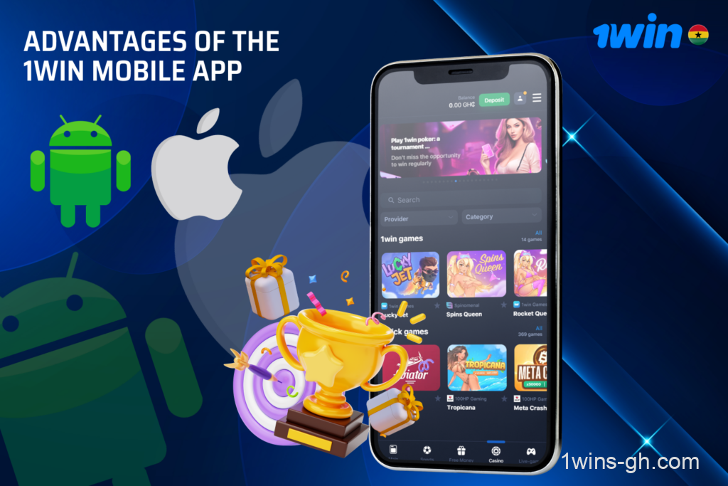 1win App Download: Android (.apk) & iOS for Free in Ghana