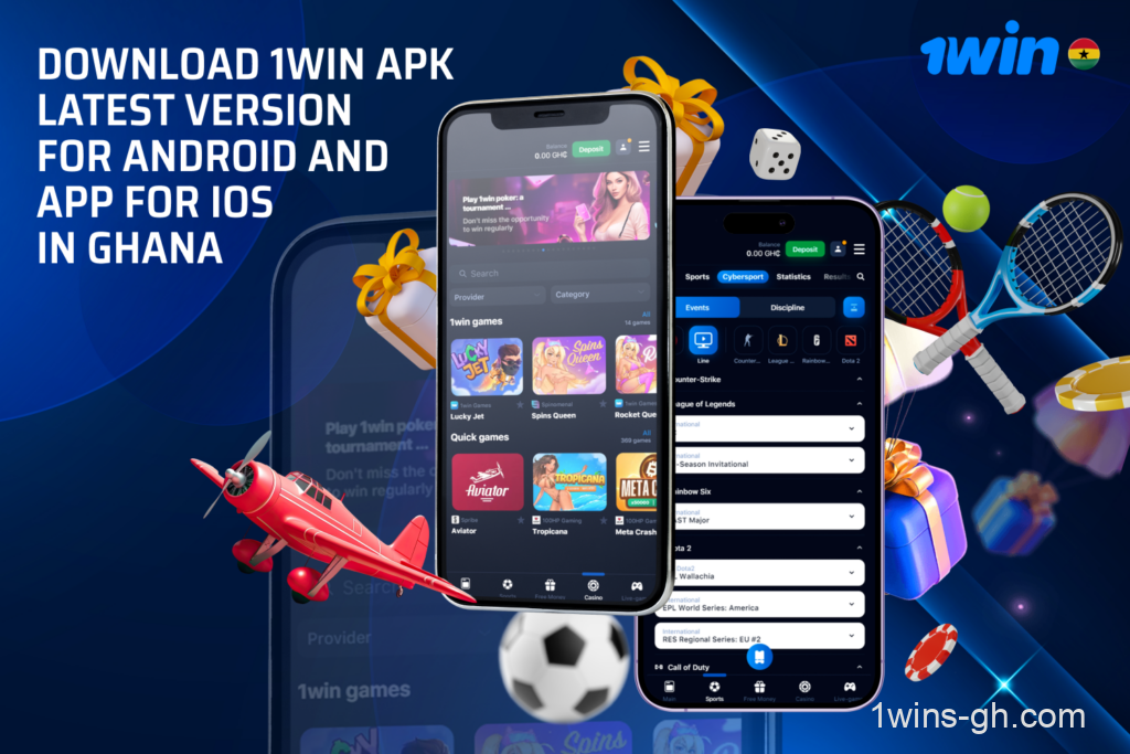 1win App Download: Android (.apk) & iOS for Free in Ghana