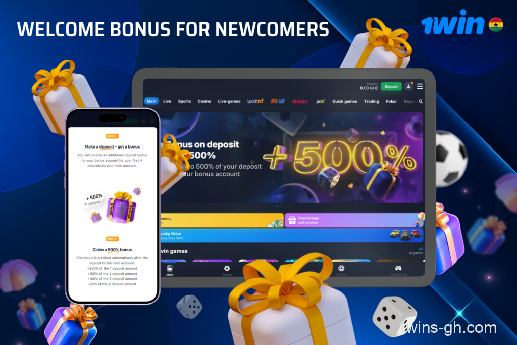 1win Ghana - Official Betting Site | Login | Bonus 7,150 GHS